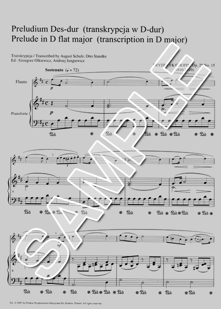 ムラマツフルート｜CHOPIN FOR FLUTE AND PIANO, FAMOUS TRANSCRIPTIONS, VOL.2: 楽譜