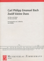 ムラマツフルート｜ZWOLF KLEINE DUOS: 楽譜