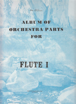 ムラマツフルート｜ALBUM OF ORCHESTRA PARTS FOR FLUTE: 楽譜