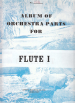 ムラマツフルート｜ALBUM OF ORCHESTRA PARTS FOR FLUTE: 楽譜
