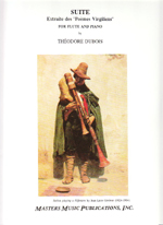 ムラマツフルート｜SUITE EXTRAITE DES ”POEMES VIRGILIENS”: 楽譜