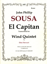 ムラマツフルート｜EL CAPITAN, SCORE & PARTS (ARR.STEWART): 楽譜