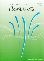 ムラマツフルート｜SECOND YEAR FLEX DUETS, SCORE (ARR.STROMMEN): 楽譜