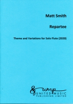 ムラマツフルート｜REPARTEE:THEME AND VARIATIONS FOR SOLO FLUTE (2020): 楽譜