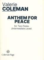 ムラマツフルート｜ANTHEM FOR PEACE, SCORE: 楽譜